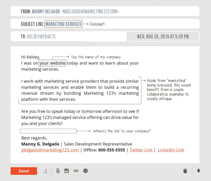 What Marketers Can Learn From 4 Bad Email Pitches | Fractl